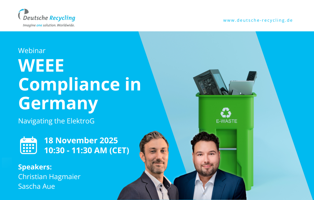 Webinar (EN)| WEEE Compliance in Germany